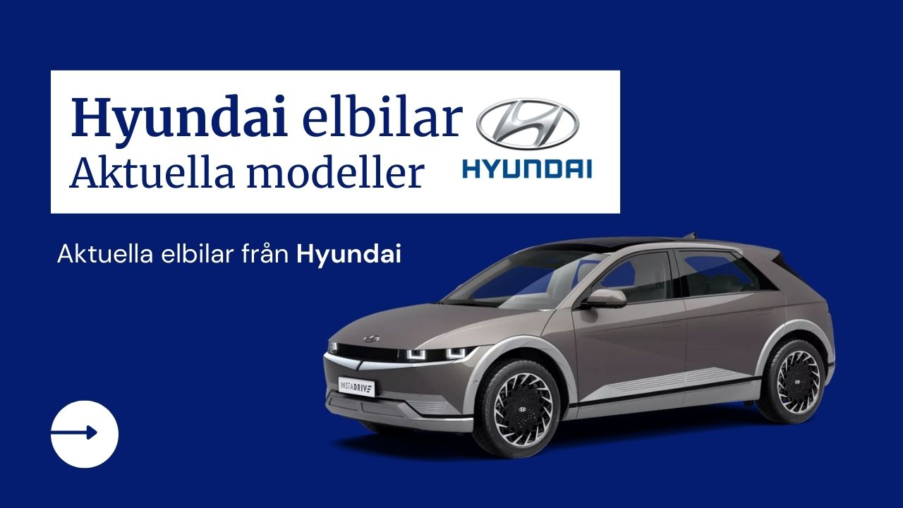 Hyundai elbilar | IONIQ 38, Kona Electric & IONIQ 5 | Laddsmart
